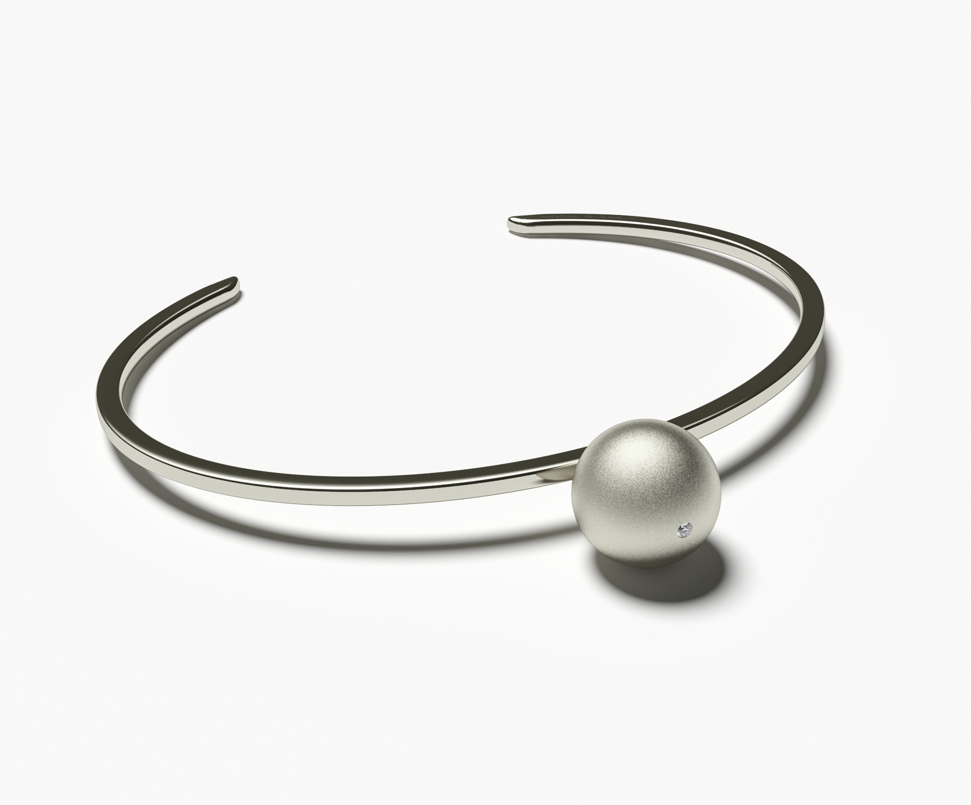 Niessing Now Galaxy バングル (one sphere)