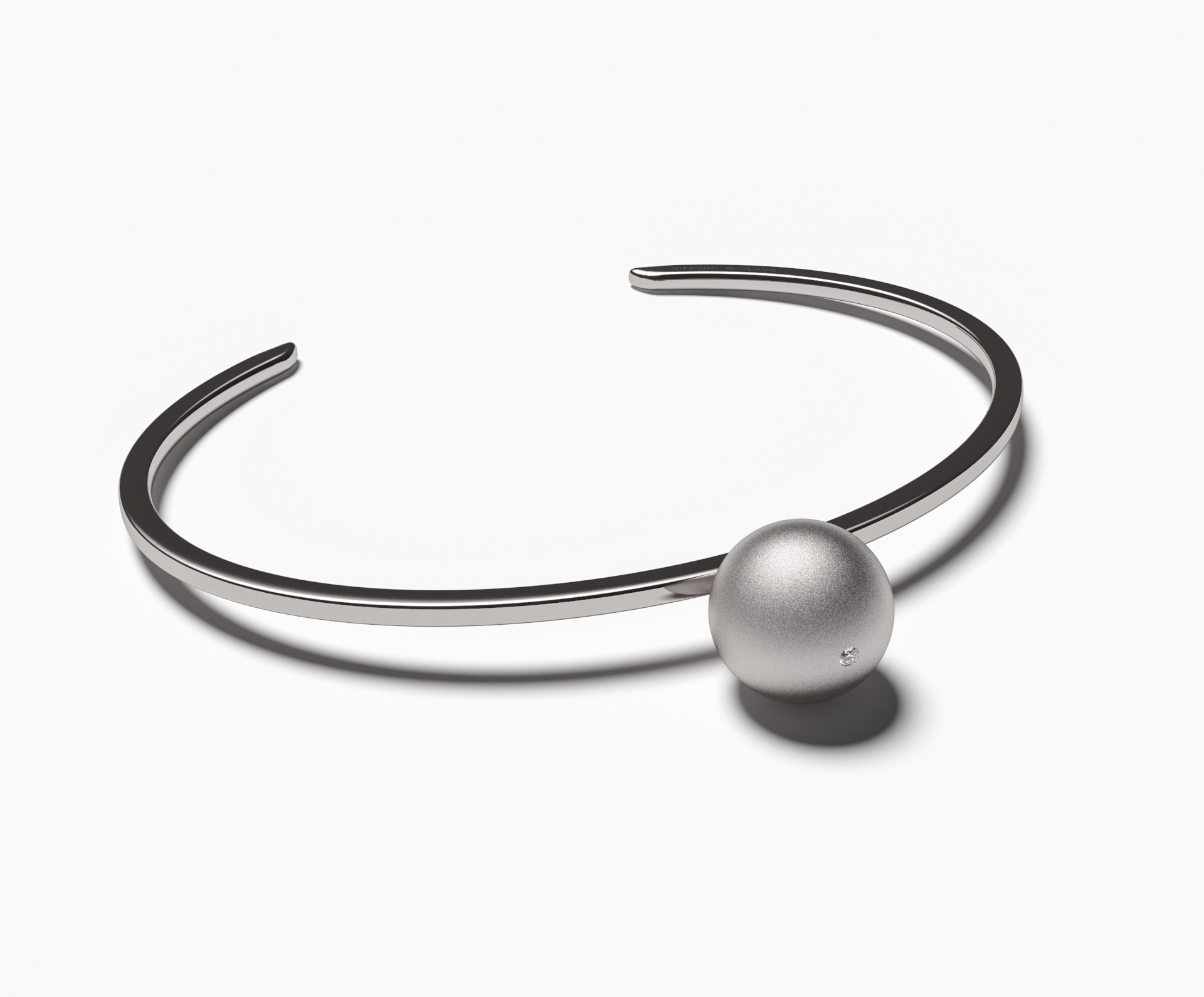 Niessing Now Galaxy バングル (one sphere)