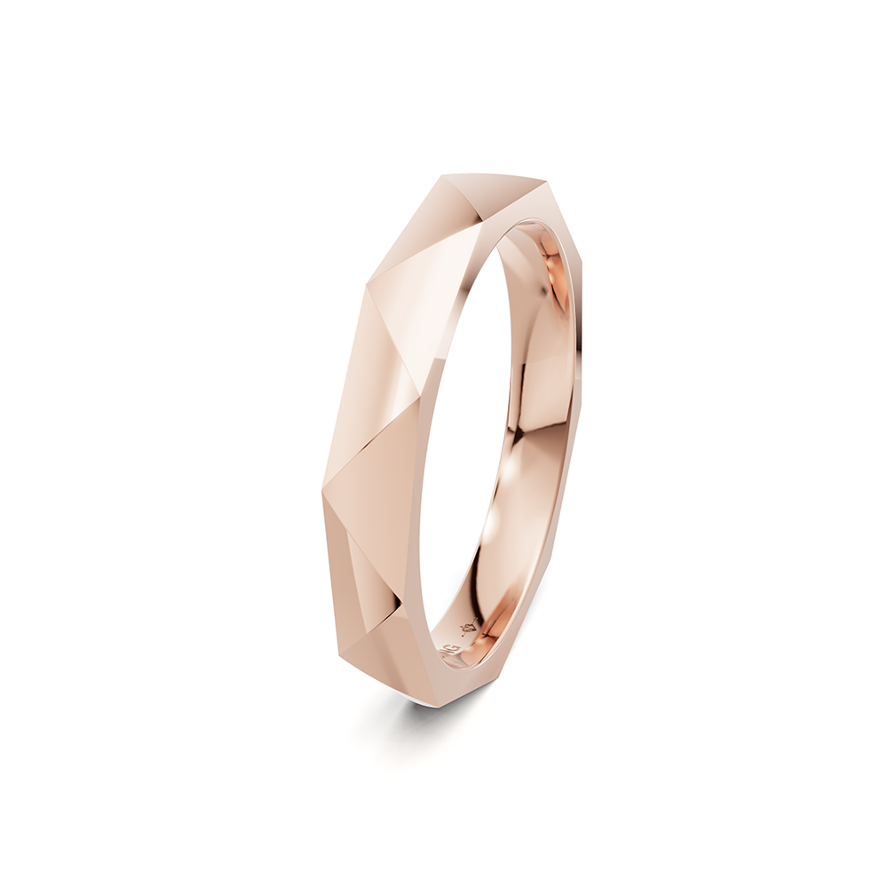 Niessing Art Déco concave | 3 | 1,5 | 1,5 | 0 | Pt 950 | Platinum ...