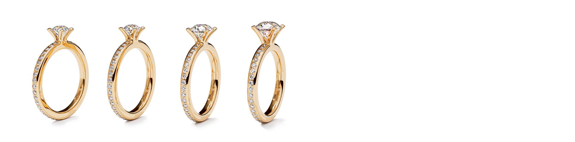 Charming engagement rings!