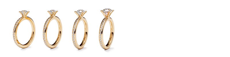 Charming engagement rings!