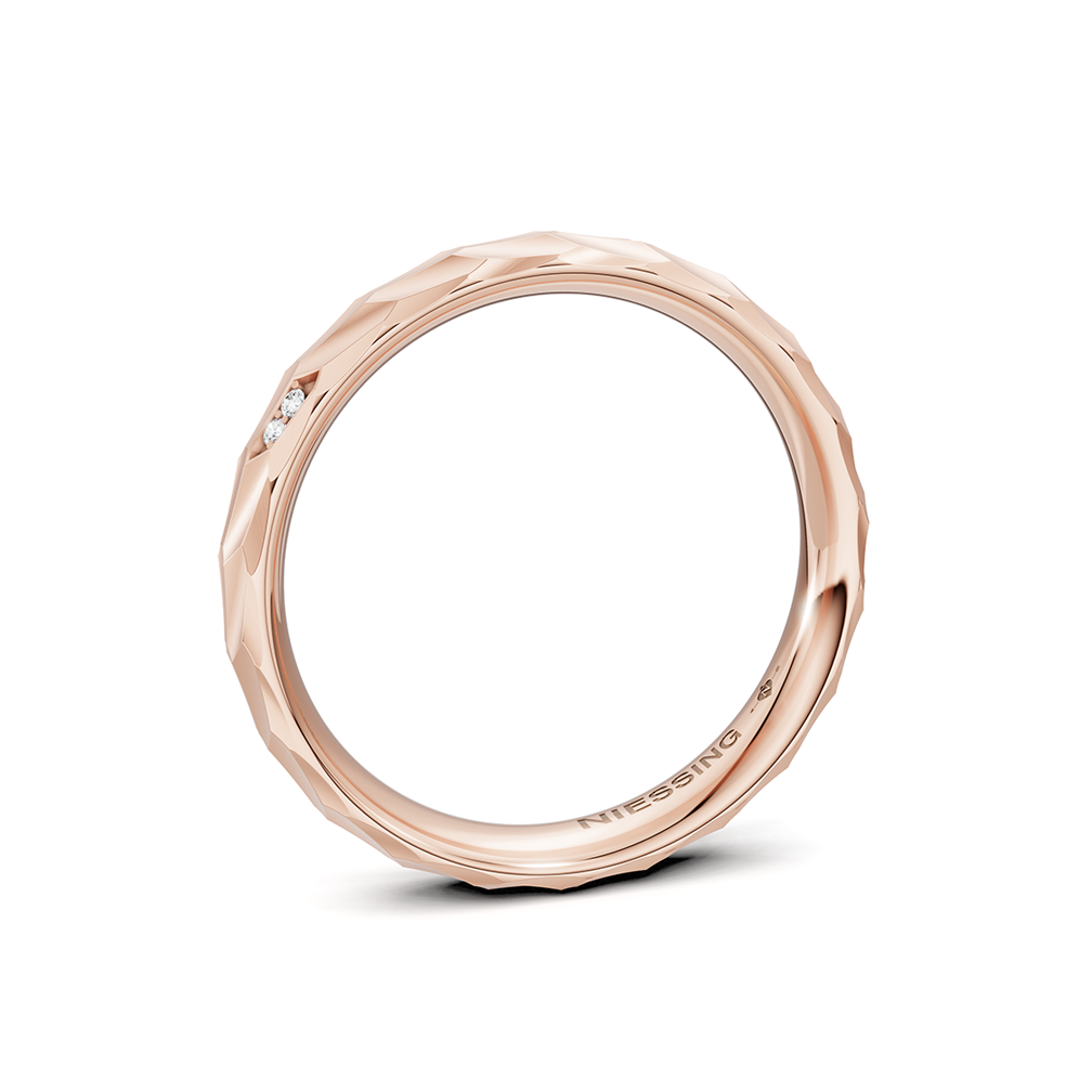 Niessing Leaf | 2 | Au 750 | Supla Grenadine | Satin | 2 | b5404e6b34460a90e0afb15a2a140c1b